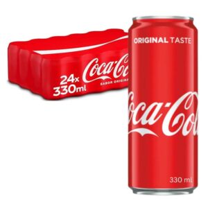 Buy Coca Cola Original Taste Carbonated Soft Drink Can Online at Best ...